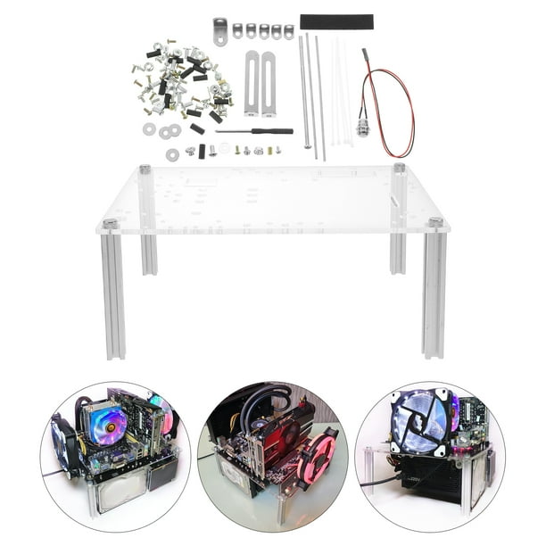 Open Air Computer Case - ATX/Micro-ATX/Mini-ITX Test Bench Frame with ...