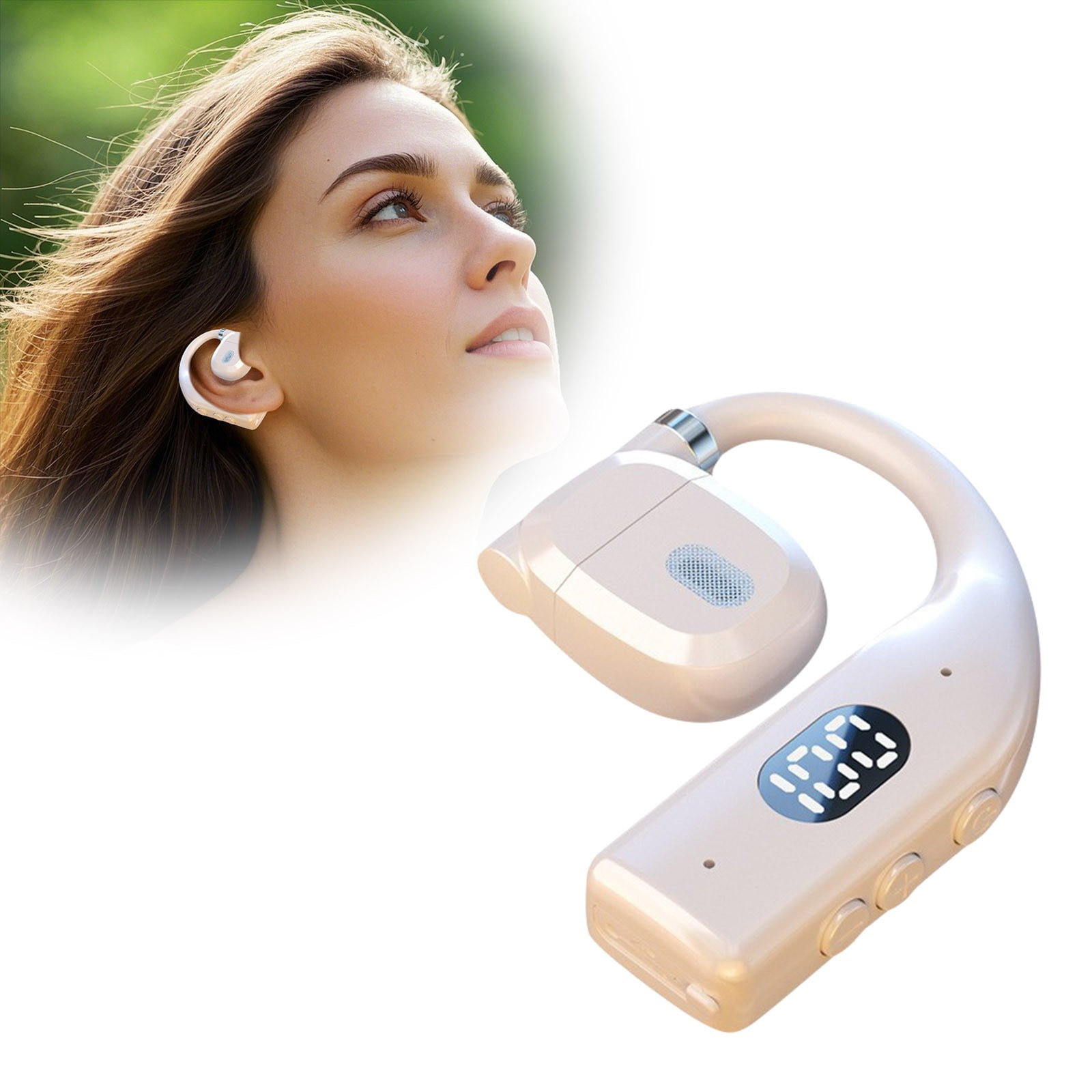 Open Back Wireless Headset with Advanced Noise Cancelling Microphone ...