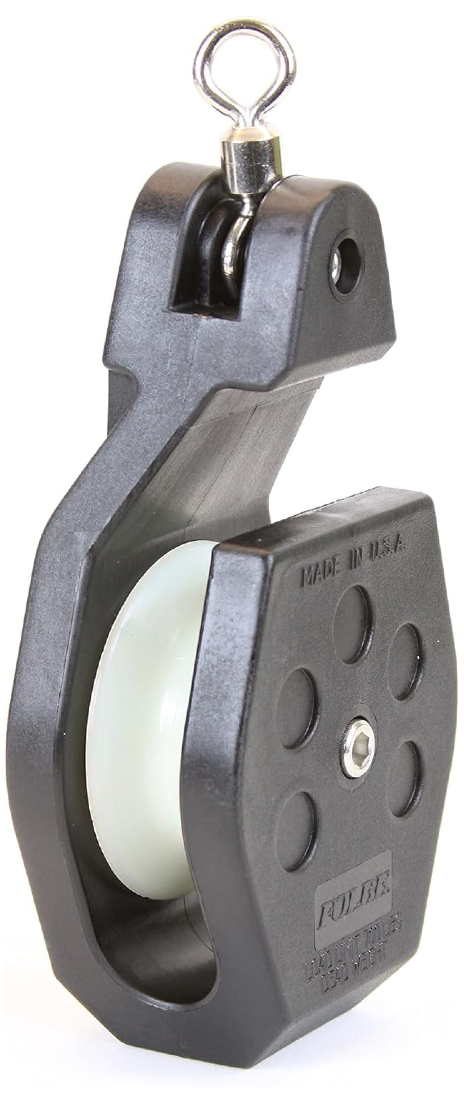 Open Block Crab Pot Pulley with Swivel - F005 - Walmart.com