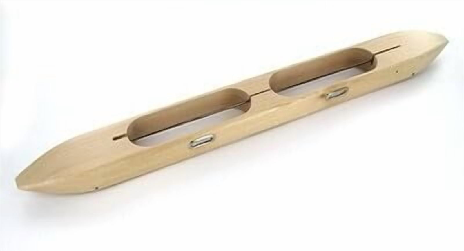 Open Bottom Boat Shuttle with Rollers for Weaving, 12 5/8 Inch$$Art ...