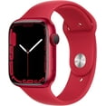 Open Box Apple Watch 7 (GPS) 45mm (PRODUCT)RED Aluminum Case with ...