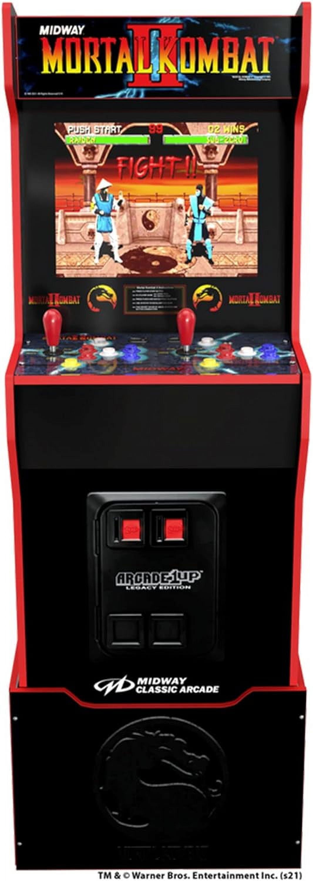 Open Box ARCADE1UP Midway Legacy 4 Foot Arcade Machine MID-A-01061 ...
