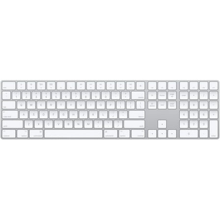 Apple Magic Keyboard, Wireless, Rechargeable, US English, Silver Design ...