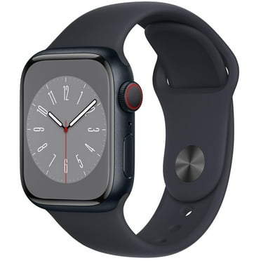 Open Box Apple Watch Series 8 (GPS) 45mm Aluminum Case Midnight Sport ...