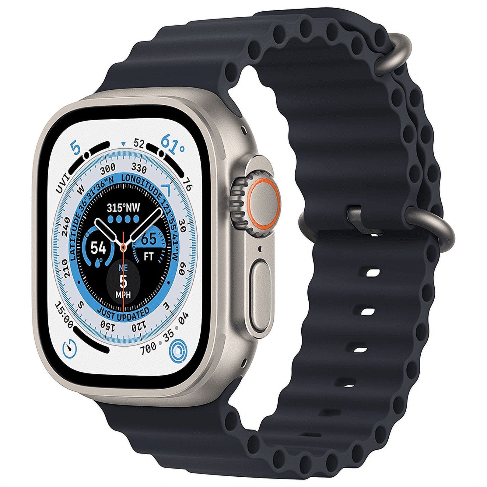 Open Box Apple Watch Ultra (GPS + Cellular) 49mm Titanium Case with ...