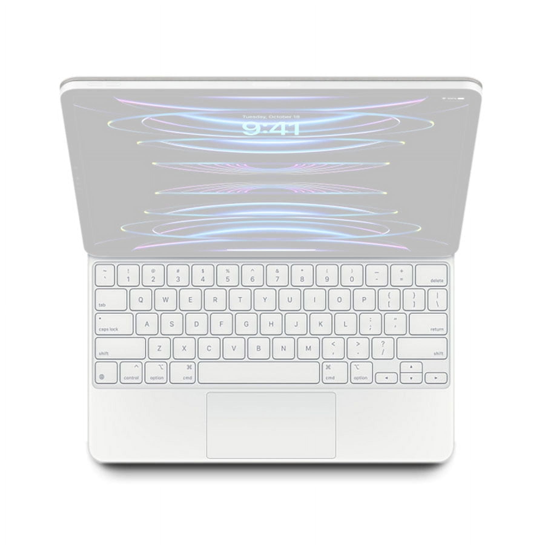 Open Box Apple Magic Keyboard for iPad Pro 12.9 Inch MJQL3LL/A – White ...