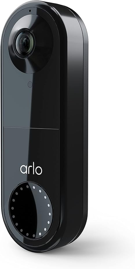 Open Box Arlo Essential 1st Gen Doorbell HD 180° Night Vision 2 Way ...