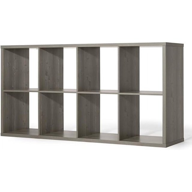 Open Box CAPHAUS 13-Inch Cube Storage Organizer Shelf Bookcase 8-Cube ...