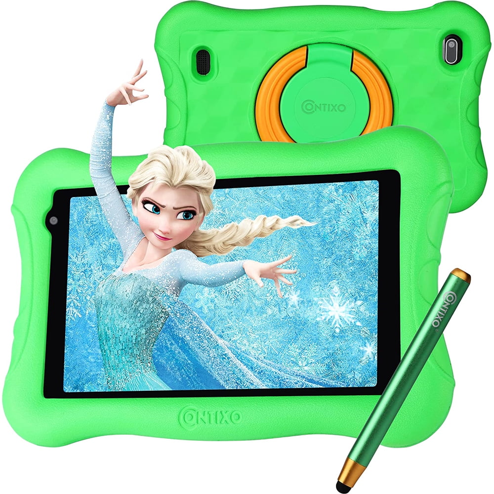 Open Box Contixo Kids Tablet V10+, 7" HD, Ages 3-7, Tablet with Camera ...