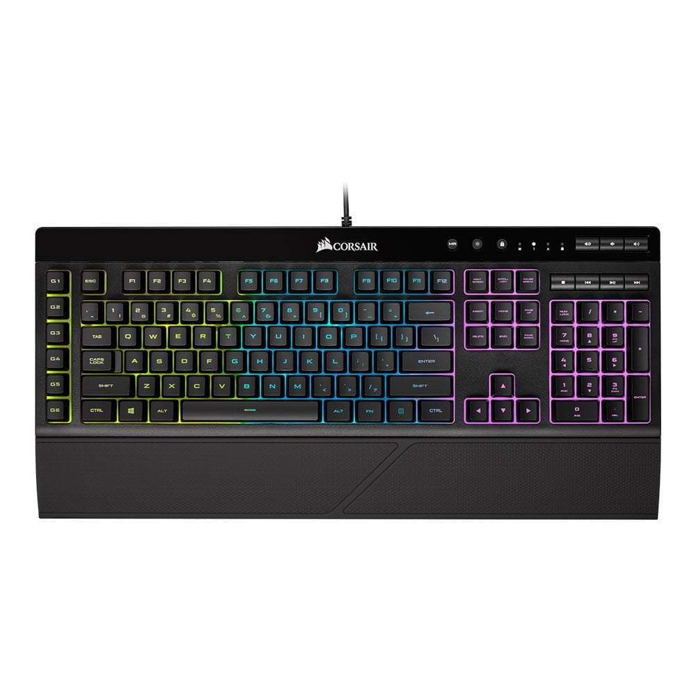 Open Box Corsair K55 RGB Gaming Keyboard (Layout: Thailand) CH-9206015 ...