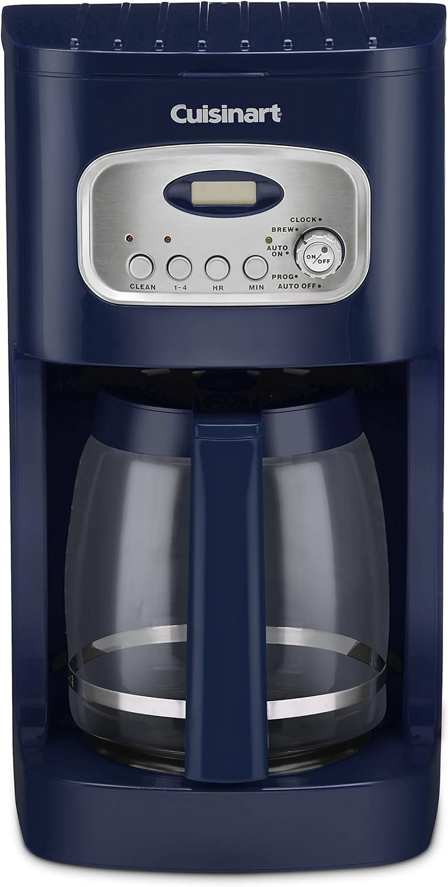 Open Box Cuisinart 12-Cup Programmable Coffee Maker DCC-1100NVTG - Navy ...