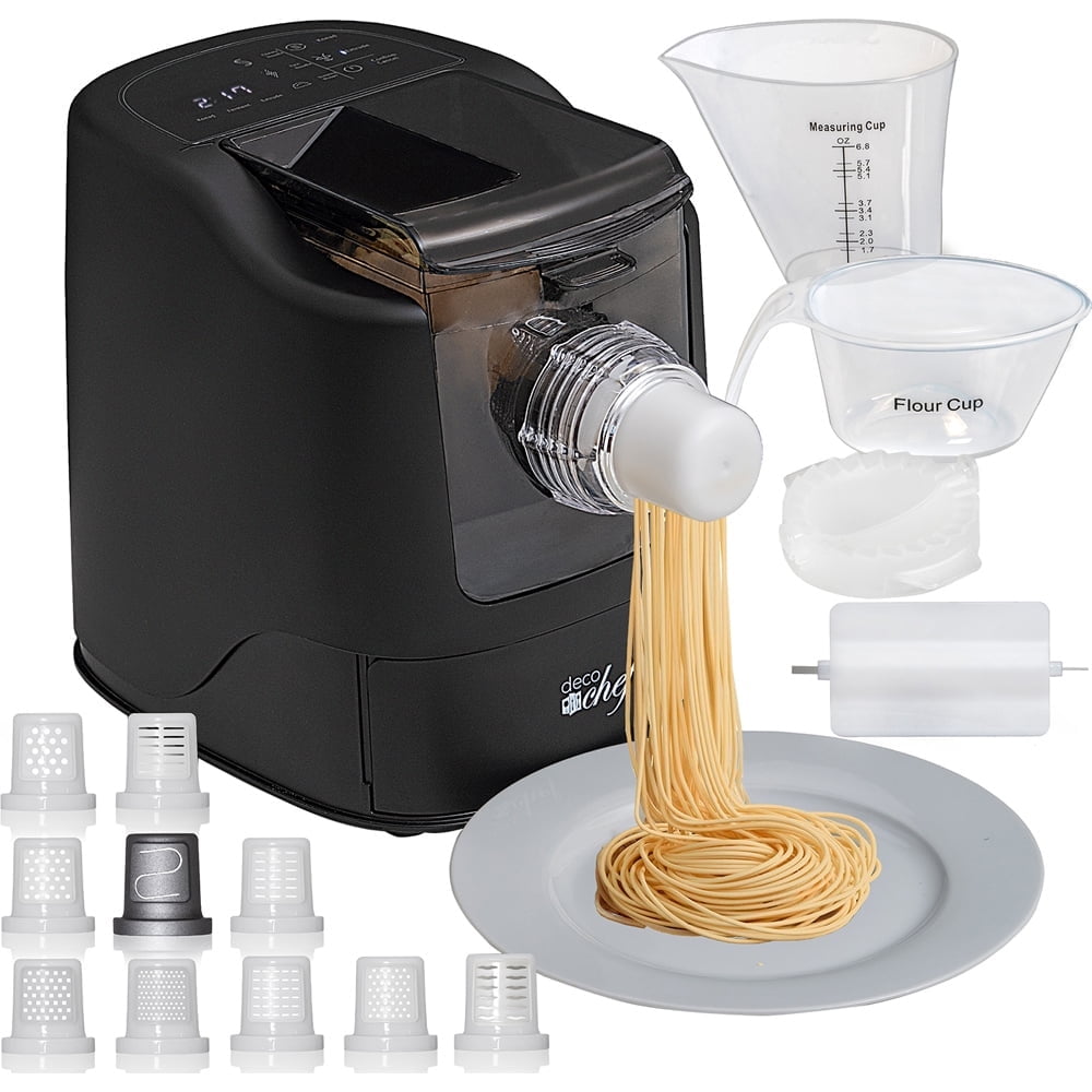 Open Box Deco Chef Automatic Pasta Maker, Mixes, Kneads and Extrudes in ...