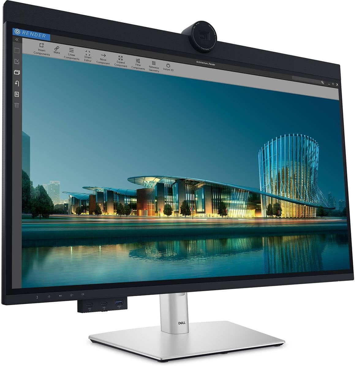 Open Box Dell UltraSharp U3224KB 31.5" Webcam 6K LED Monitor 16:9 ...