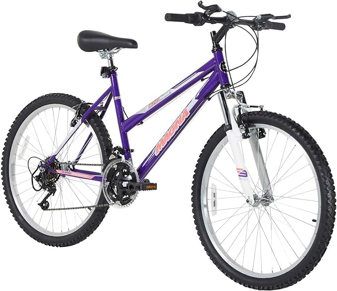 Open Box Dynacraft Magna 24" Mountain Bike 18 Speed Index Shifting MAGNA-8155-06 - PURPLE ...