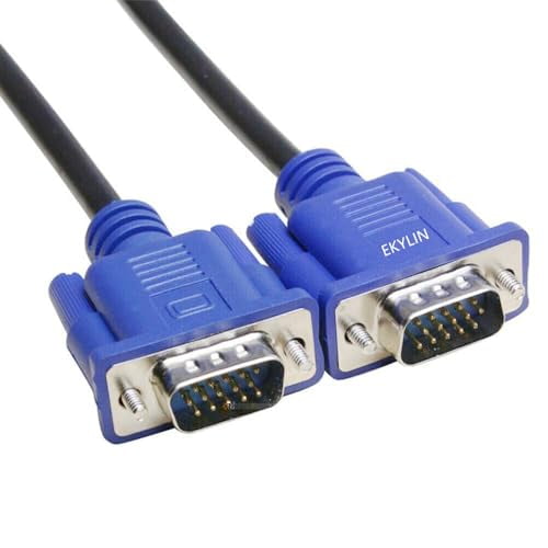Open Box EKYLIN VGA CABLE 5FT MALE TO MALE VIDEO EXTENSION CABLE ...