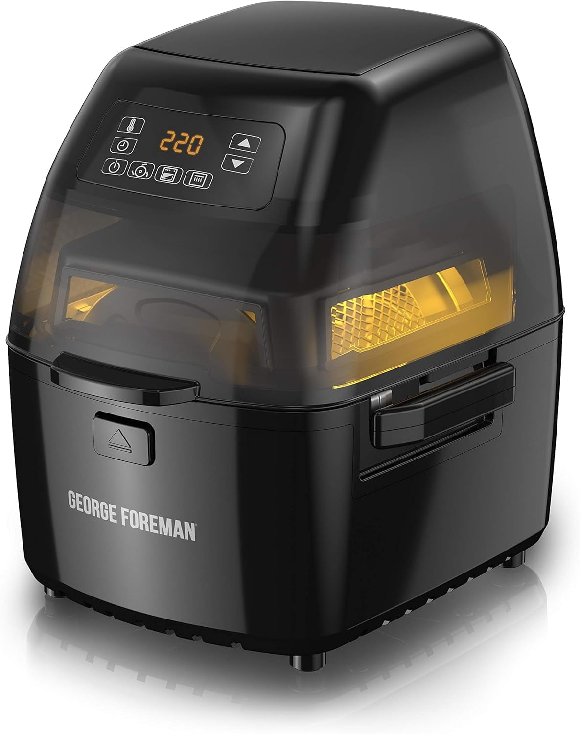 Open Box George Foreman GHFD6800B Twist ‘N Crisp Air Fryer, with ...