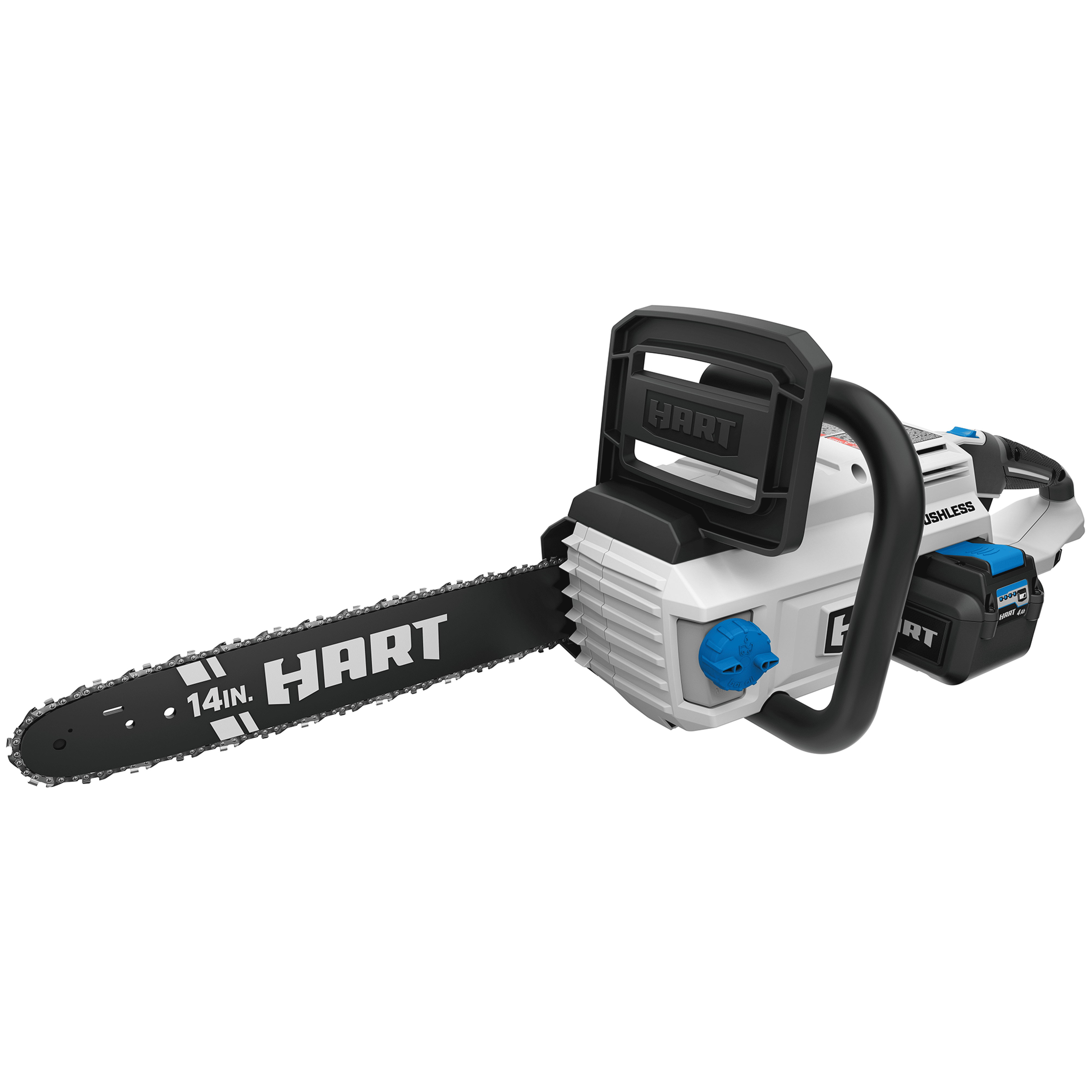 Open Box HART 40V Cordless Brushless 14 inch Chainsaw Kit (1) 4.0Ah ...