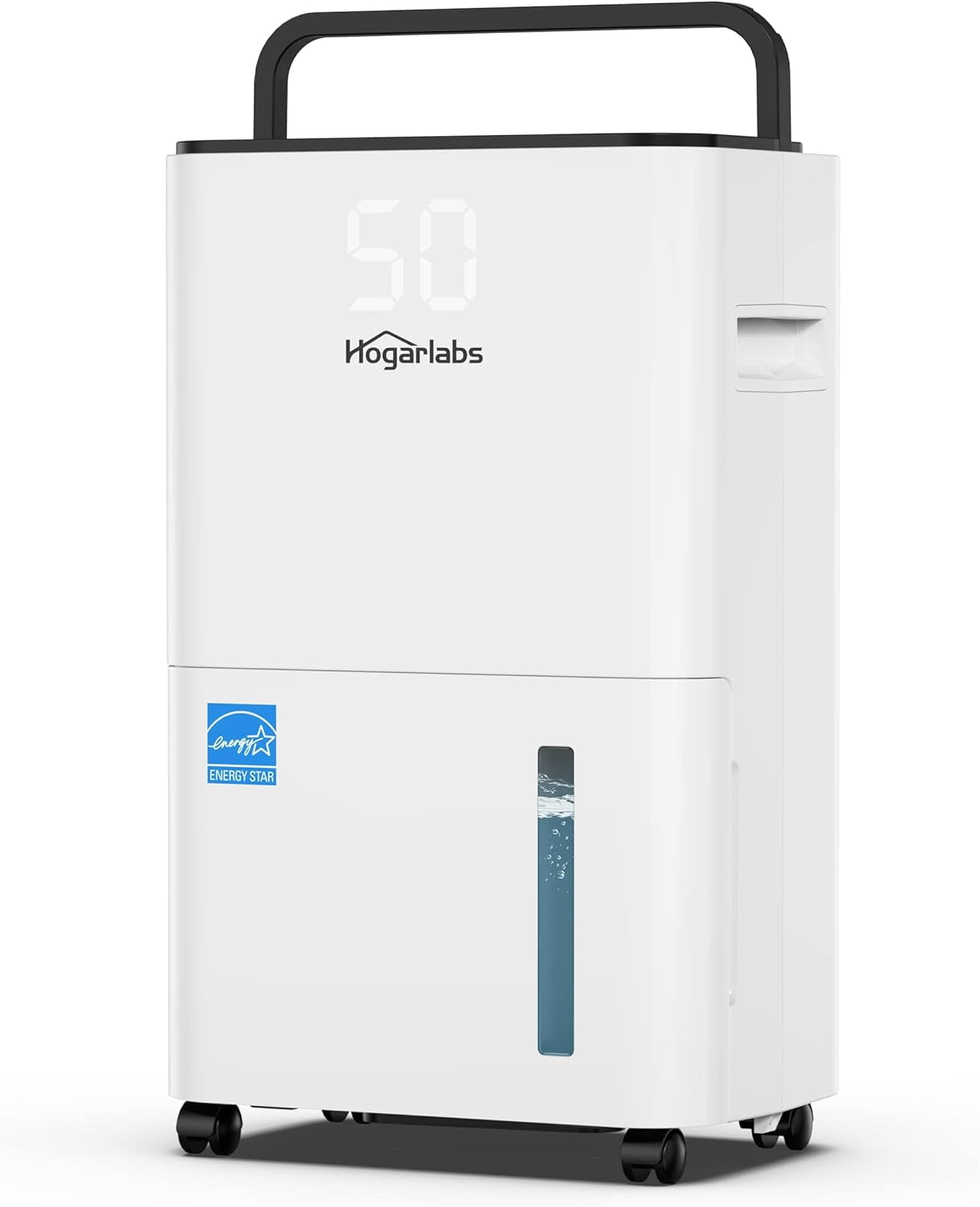 Open Box HOGARLABS 3500 Sq Ft 50 Pint Dehumidifier for Home with Drain ...