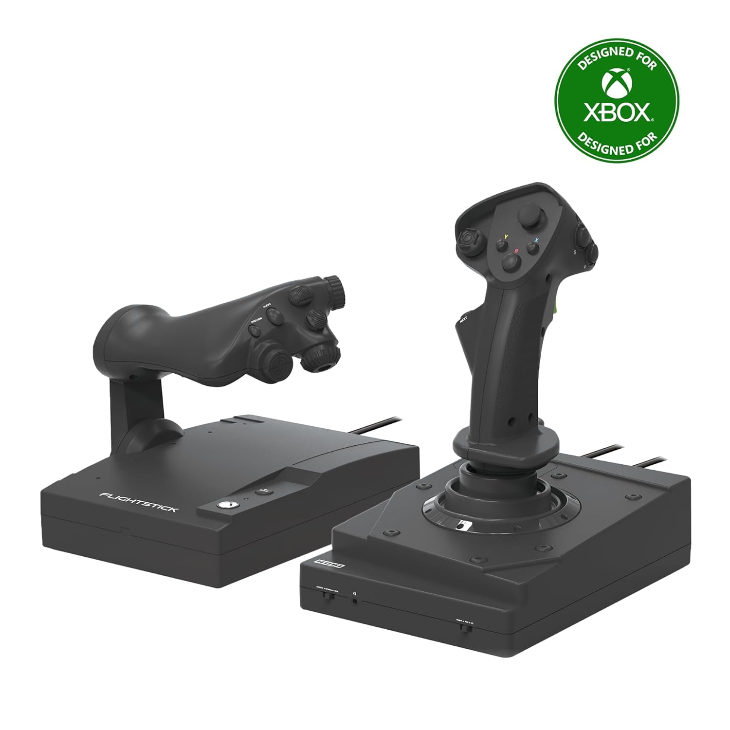 Open Box HORI HOTAS Flight Stick Designed for Xbox Series X|S, Xbox One ...