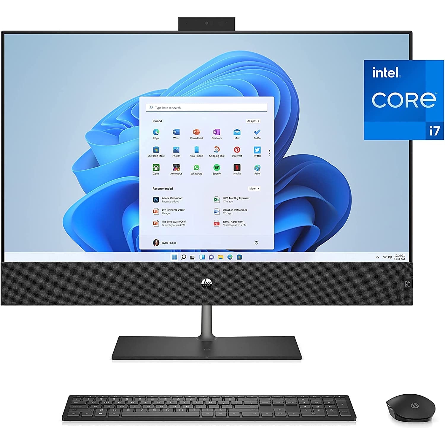 Open Box HP Pavilion 32" All-in-One Desktop PC, 12th Gen i7-12700T, 16 ...