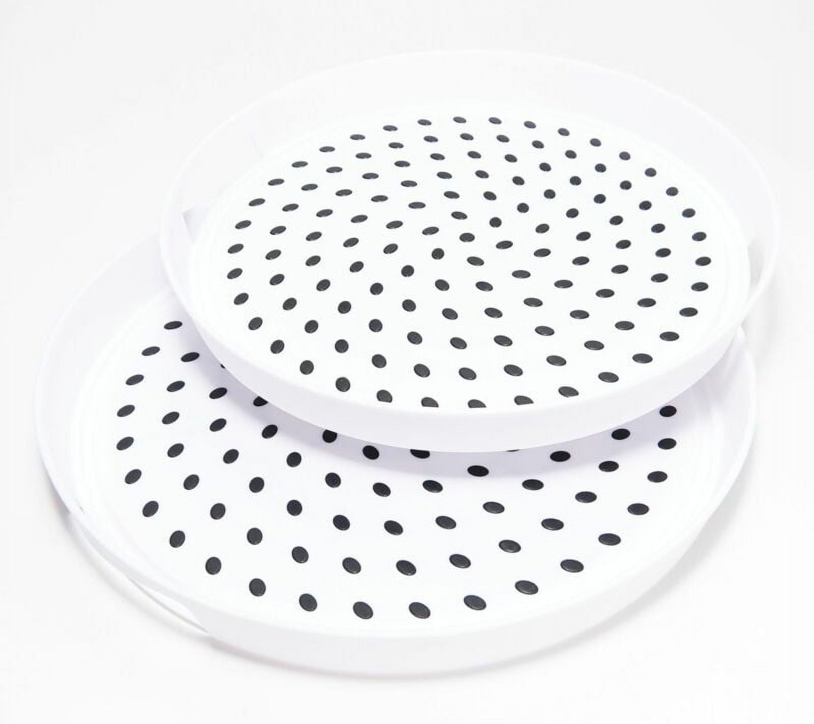 Open Box Henning Lee 2-Piece Medium & Large Round Non-Slip Serving ...