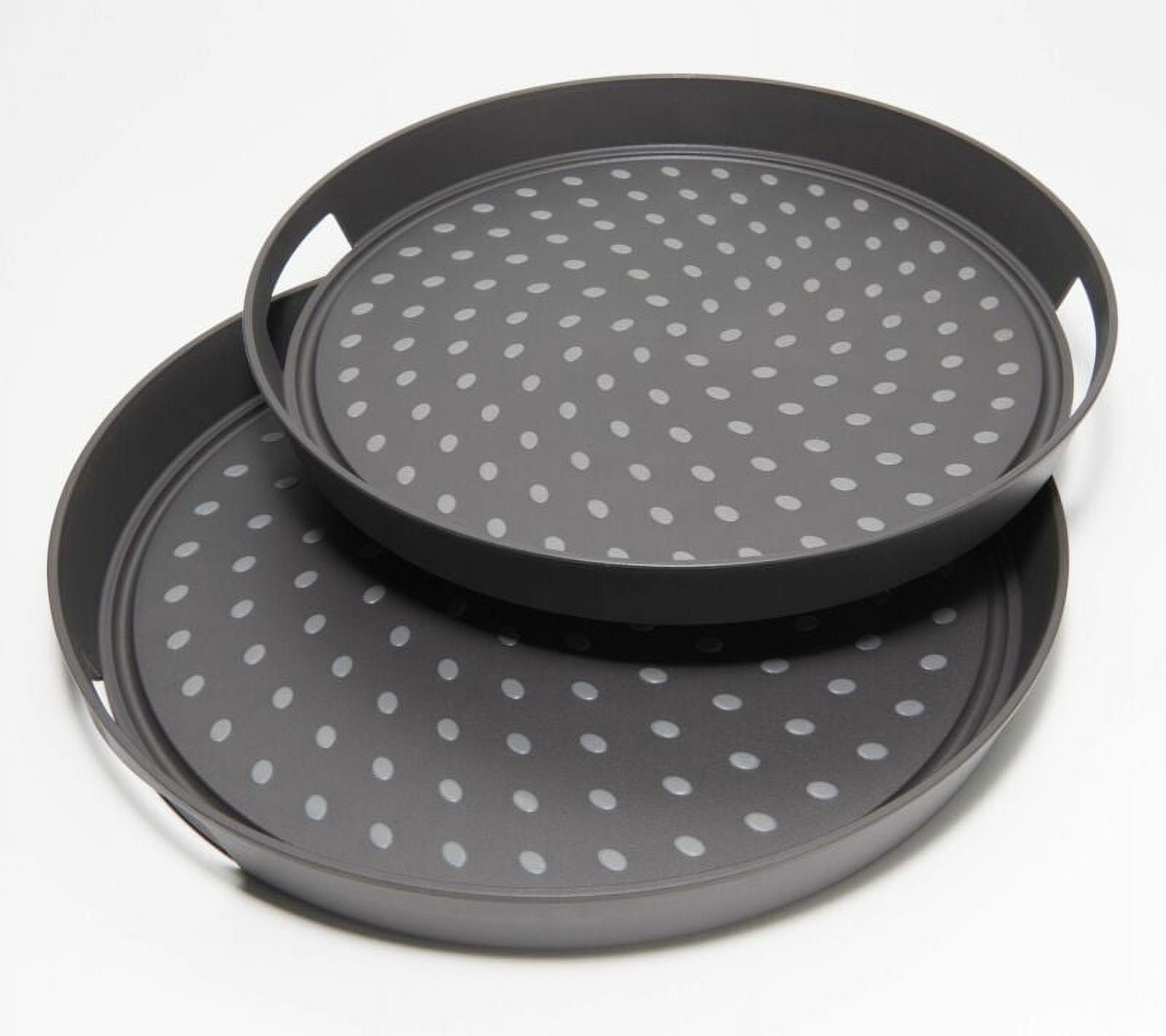 Open Box Henning Lee 2-Piece Medium & Large Round Non-Slip Serving ...