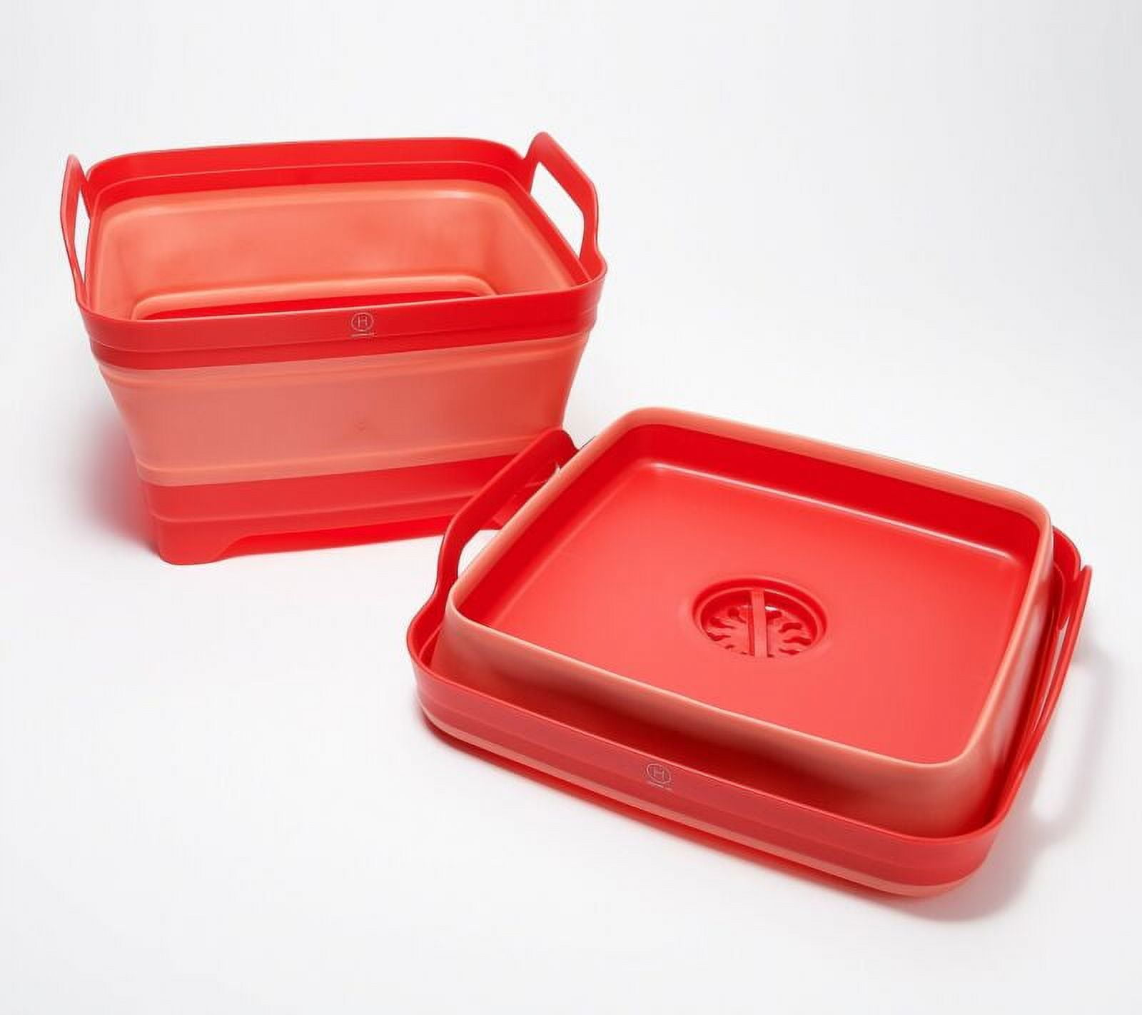 Open Box Henning Lee Set of 2 Collapsible Dish Drainers - Walmart.com Open Box Henning Lee Set of 2 Collapsible Dish Drainers - Walmart.com