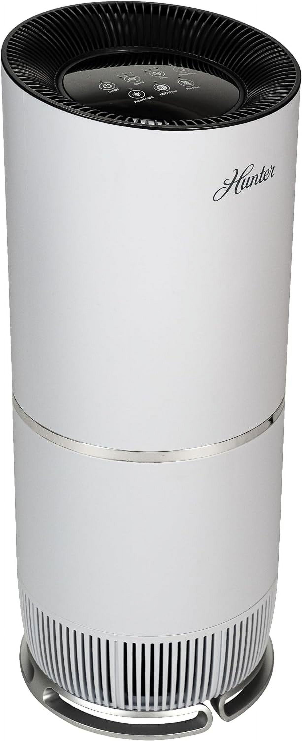 Open Box Hunter Fan Company HP670 True HEPA Air Purifier - White ...