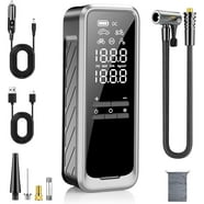 Open Box HAFULOKY Tire Inflator Portable Air Compressor 180PSI & 20000mAh P008 - Black - Walmart.com