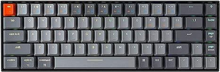 Open Box Keychron K6 Mechanical Keyboard 68 Key RGB Backlight - Gateron ...