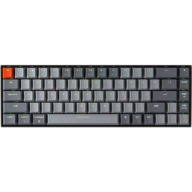 Open Box Keychron K6 Mechanical Keyboard 68 Key RGB Backlight - Gateron ...