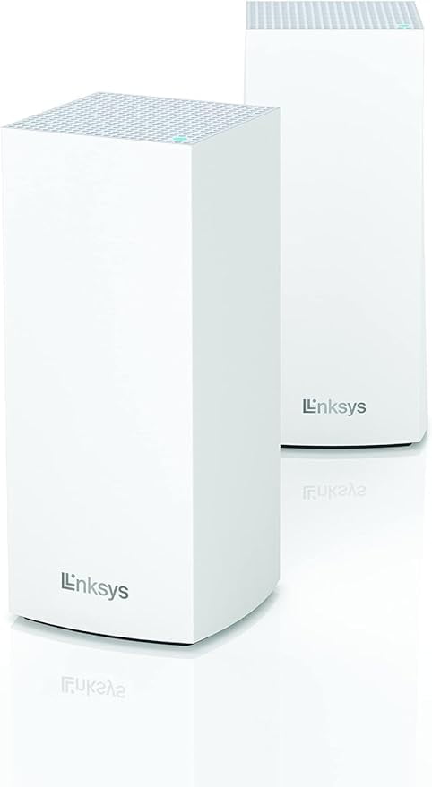 Open Box Linksys MX8400-RM2 AX4200 Velop Mesh WiFi 6 Router System 2-Pack - White - Walmart.com