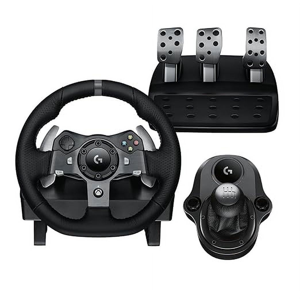 Open Box Logitech G920 Driving Force Racing Wheel Pedals Force Force ...