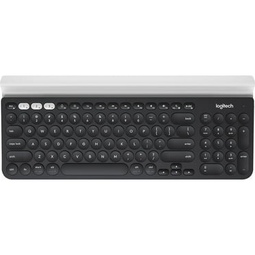 Logitech K750 Flat Cordless Computer Keyboard - Solar Powered, Wireless ...