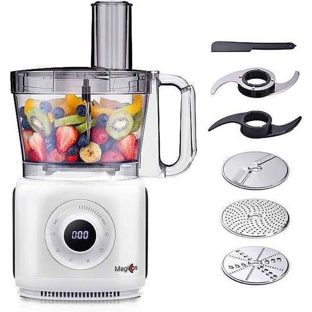 Open Box MAGICCOS 7-in-1 Large Digital Food Processors 14Cup 1000W ...