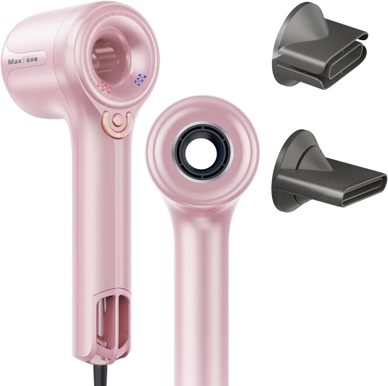 Open Box Maxfoxe Professional Hair Dryer Blow Dryer Memory Function ...