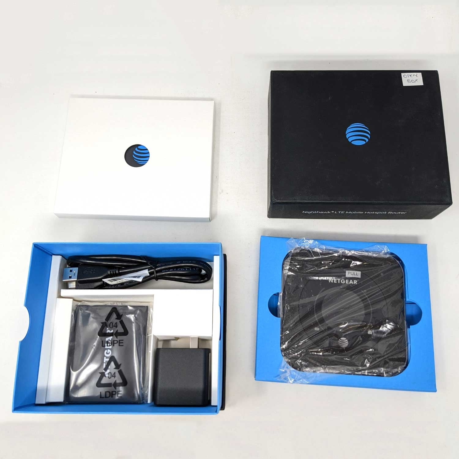 Open Box NETGEAR Nighthawk M1 MR1100 GSM LTE Unlocked Mobile Hotspot ...