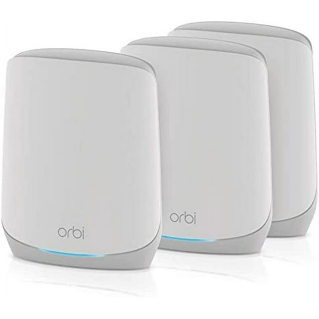 Open Box NETGEAR Orbi AX5400 WiFi 6 Mesh 1 Router 2 Satellites RBK763S ...