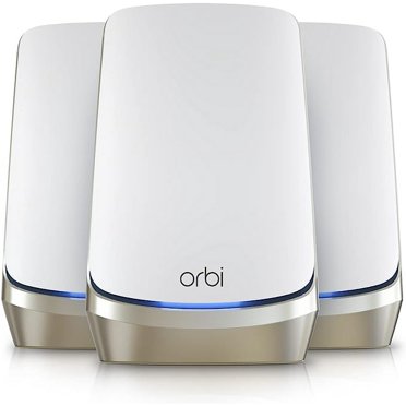 NETGEAR Orbi RBK853 AX6000 Wireless Tri-Band Mesh WiFi 6 System with ...