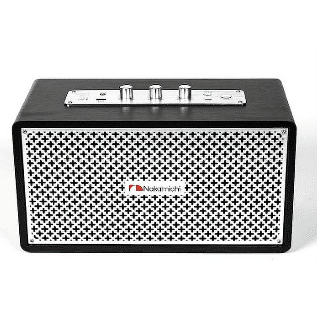Open Box Nakamichi Jukebox Retro Bluetooth Wireless Speaker Black ...