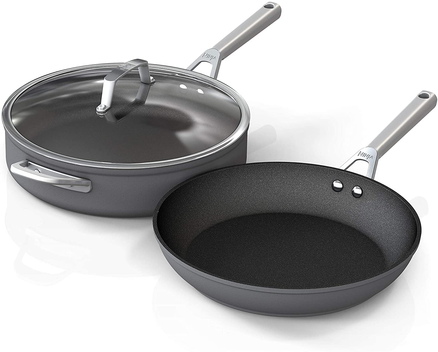 Open Box Ninja C33000 Foodi NeverStick Premium 3-Piece Cookware Set, 12 ...