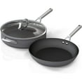 Open Box Ninja C33000 Foodi NeverStick Premium 3-Piece Cookware Set, 12 ...