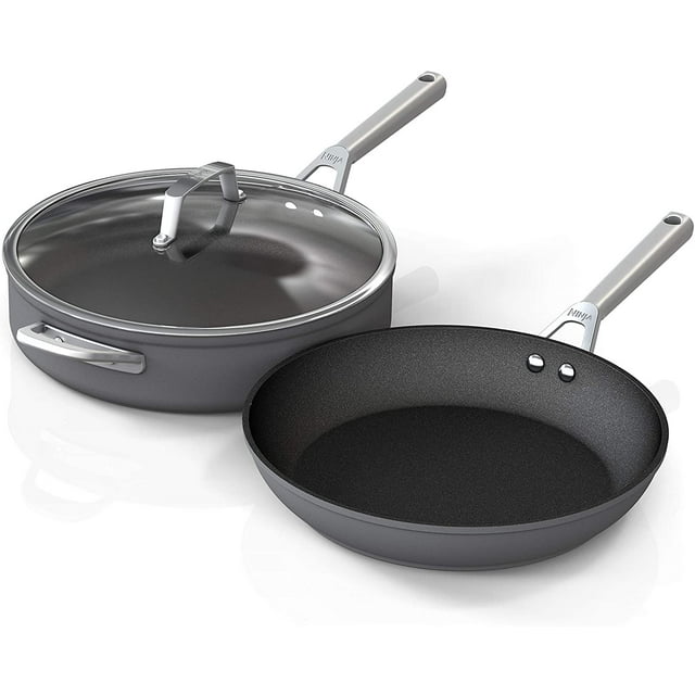 Open Box Ninja C33000 Foodi NeverStick Premium 3-Piece Cookware Set, 12 ...