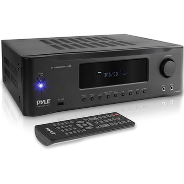 Pyle PLMTR4A 1500W 4 Channel Marine Amplifier, Waterproof Audio Power ...