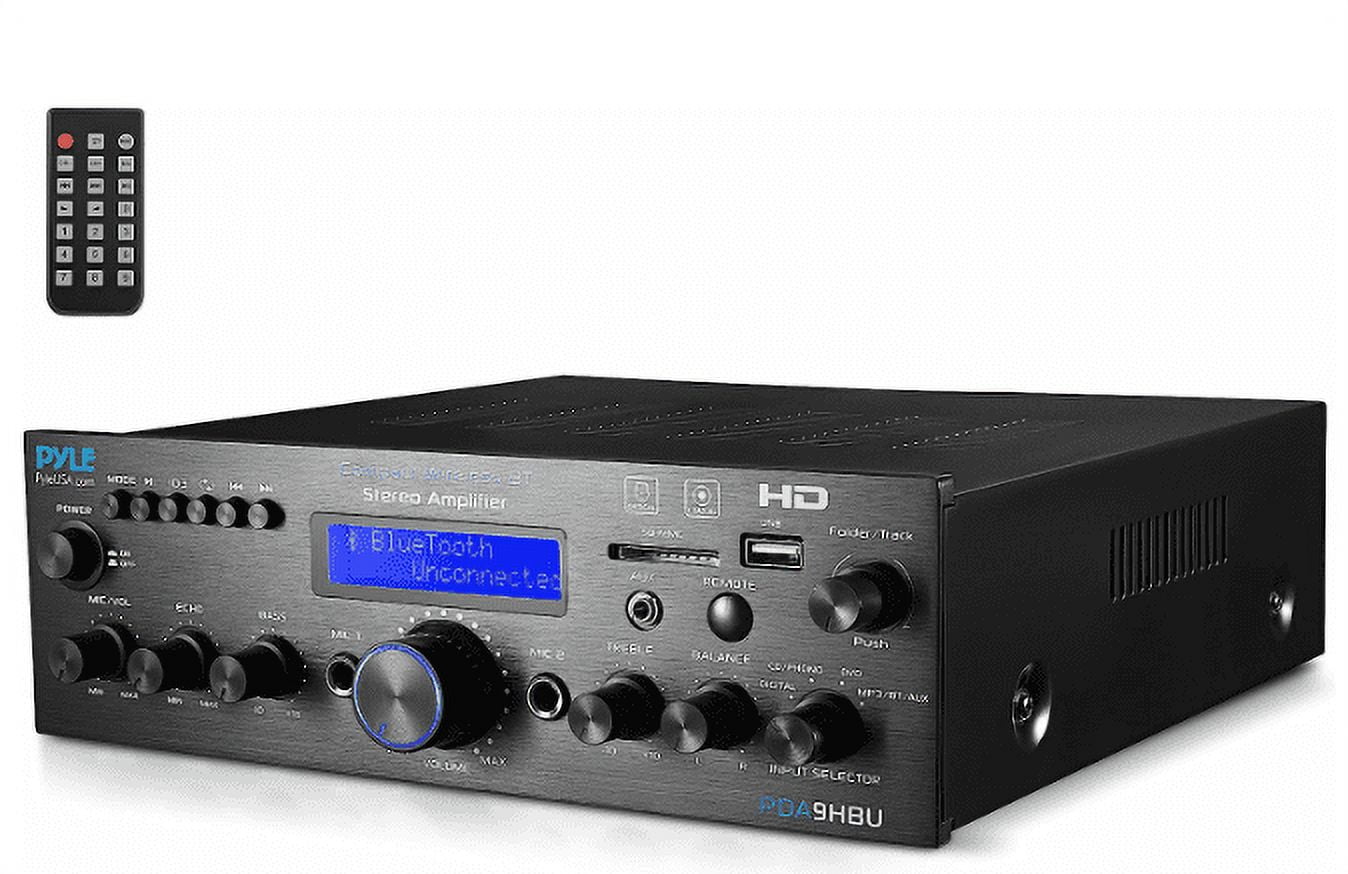 Open Box Pyle Wireless Bluetooth Home Audio Receiver System Amplifier ...
