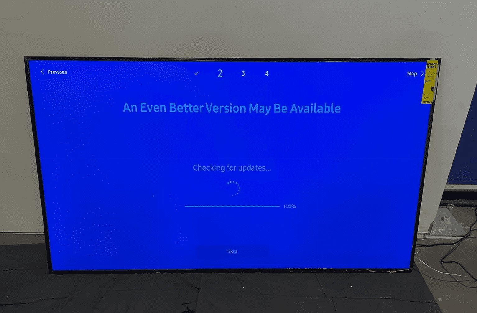 Open Box Samsung 65" Class The Frame QLED 4K Smart TV with 1 Small Burn ...