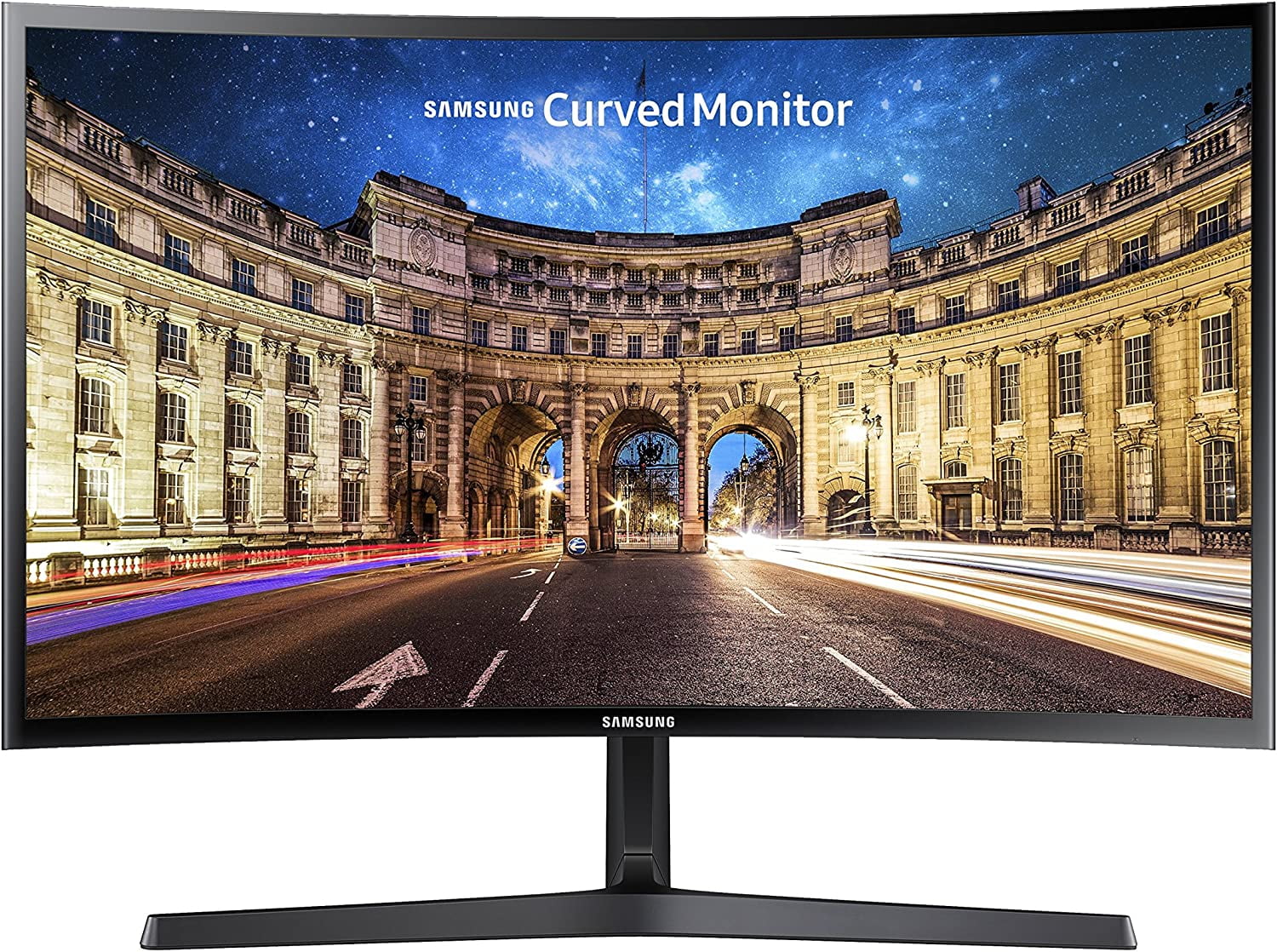 Open Box Samsung CF390 Series 27" FHD Curved Desktop Monitor C27F390FHN ...