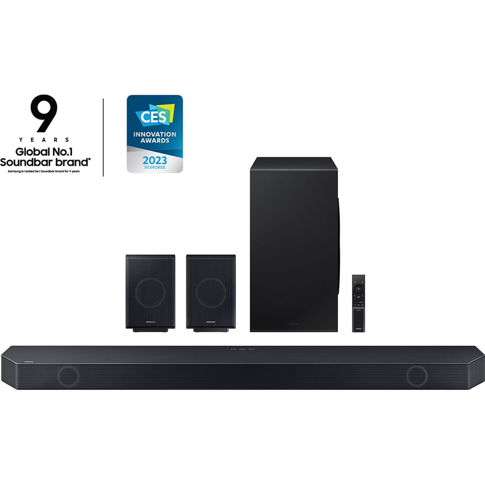 Samsung HW-Q990C 11.1.4ch Soundbar with Dolby & Q-Symphony, SpaceFit ...