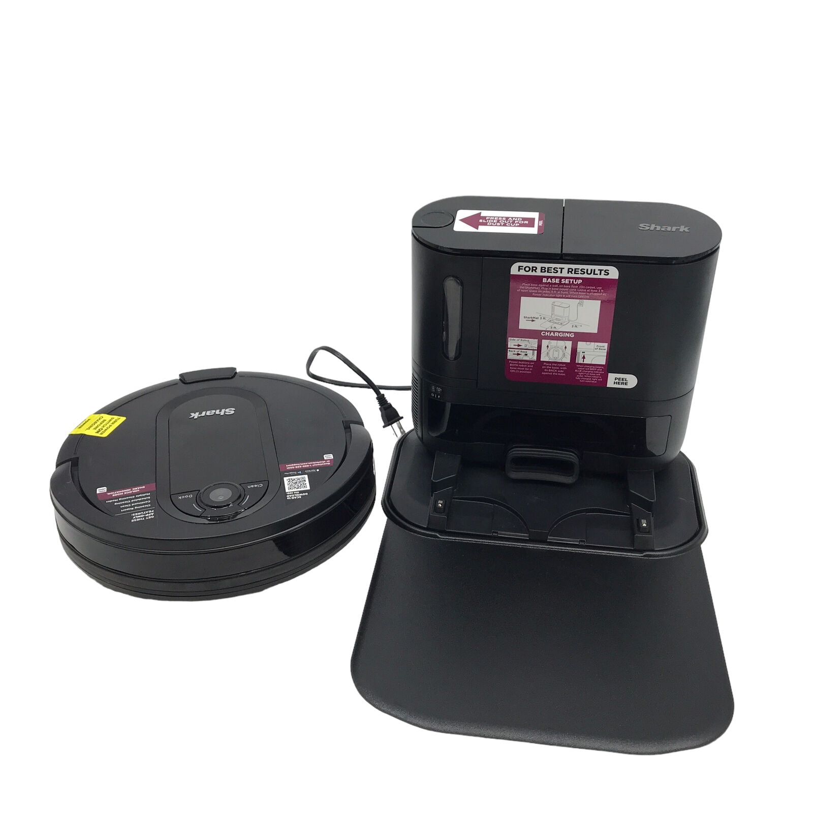 Open Box Shark IQ Robot (UR1300S3US) Self-Empty Base Robotic Vacuum ...