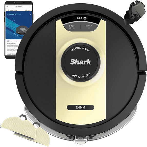 Open Box Shark RV2410WD IQ 2-in-1 Robot Vacuum and Mop - Walmart.com